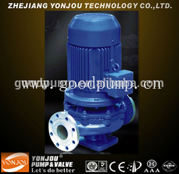 Vertical Pipeline Centrifugal Pump with mechanical seal Chinese ...
